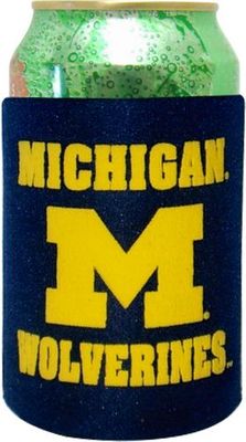 Michigan University Wolverine Can Coolie Koozie College NCAA Football ...