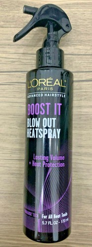 Loreal Boost It Blow Out Heatspray For all Heat Tools Lasting Volume 5. ...