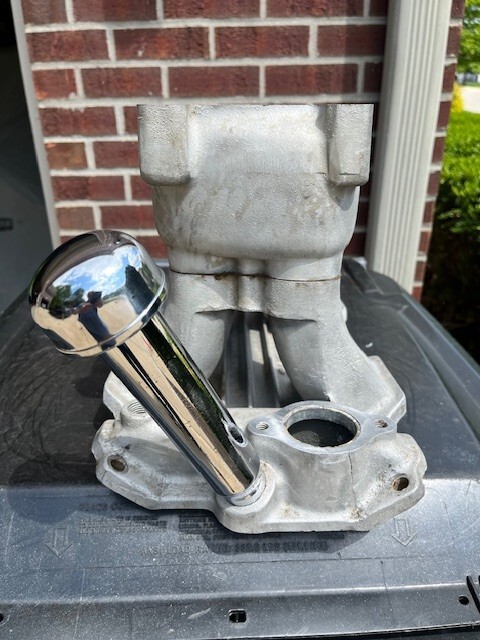 Edelbrock SBC Chevy Tunnel Ram Intake Manifold Vintage Original ...