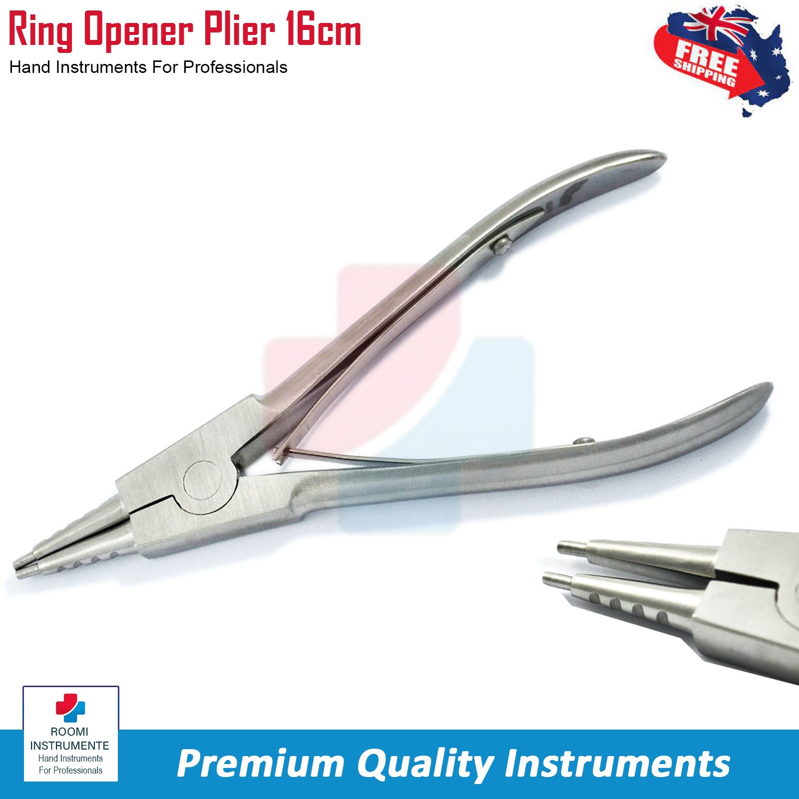 Reverse Body Action Ring Opening Plier Piercing Arts Jewelry ...