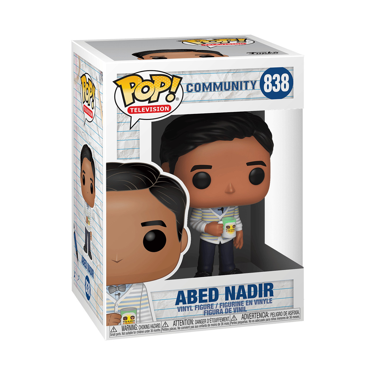 Funko Pop! Vinyl: Community - Abed Nadir #838 for sale online | eBay ...