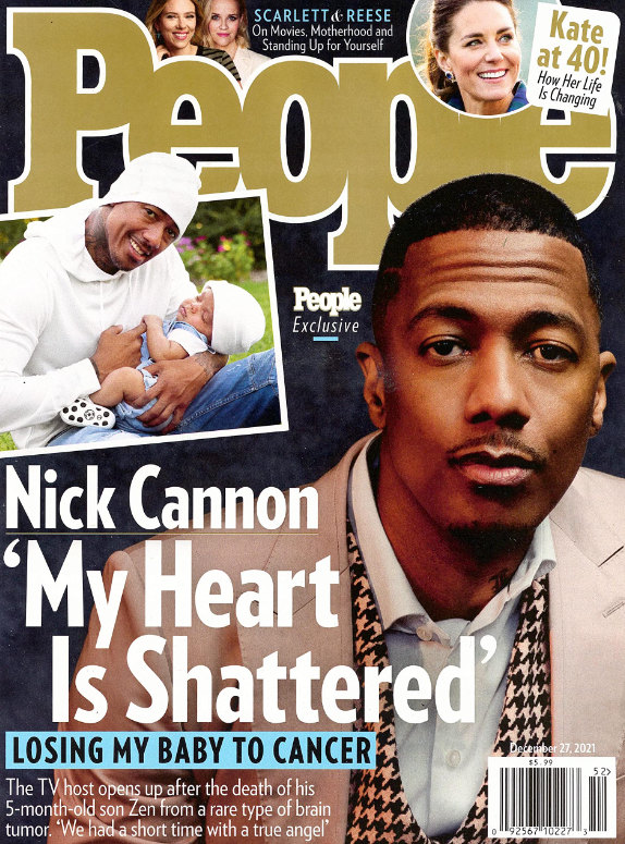 PEOPLE MAGAZINE | DEC 27, 2021 | NICK CANNON 'MY HEART IS SHATTERED' | eBay