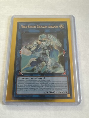 Mekk-Knight Crusadia Avramax (UR) RA01-EN044 25th Anniversary Rarity ...