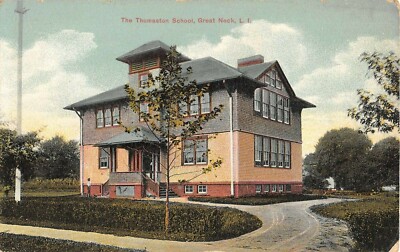 c.1910 Thomaston School Great Neck LI NY post card | eBay
