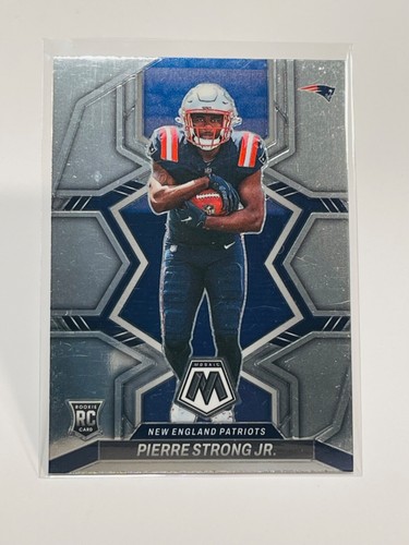 PIERRE STRONG JR. 2022 Panini Mosaic RC #323 Patriots | eBay