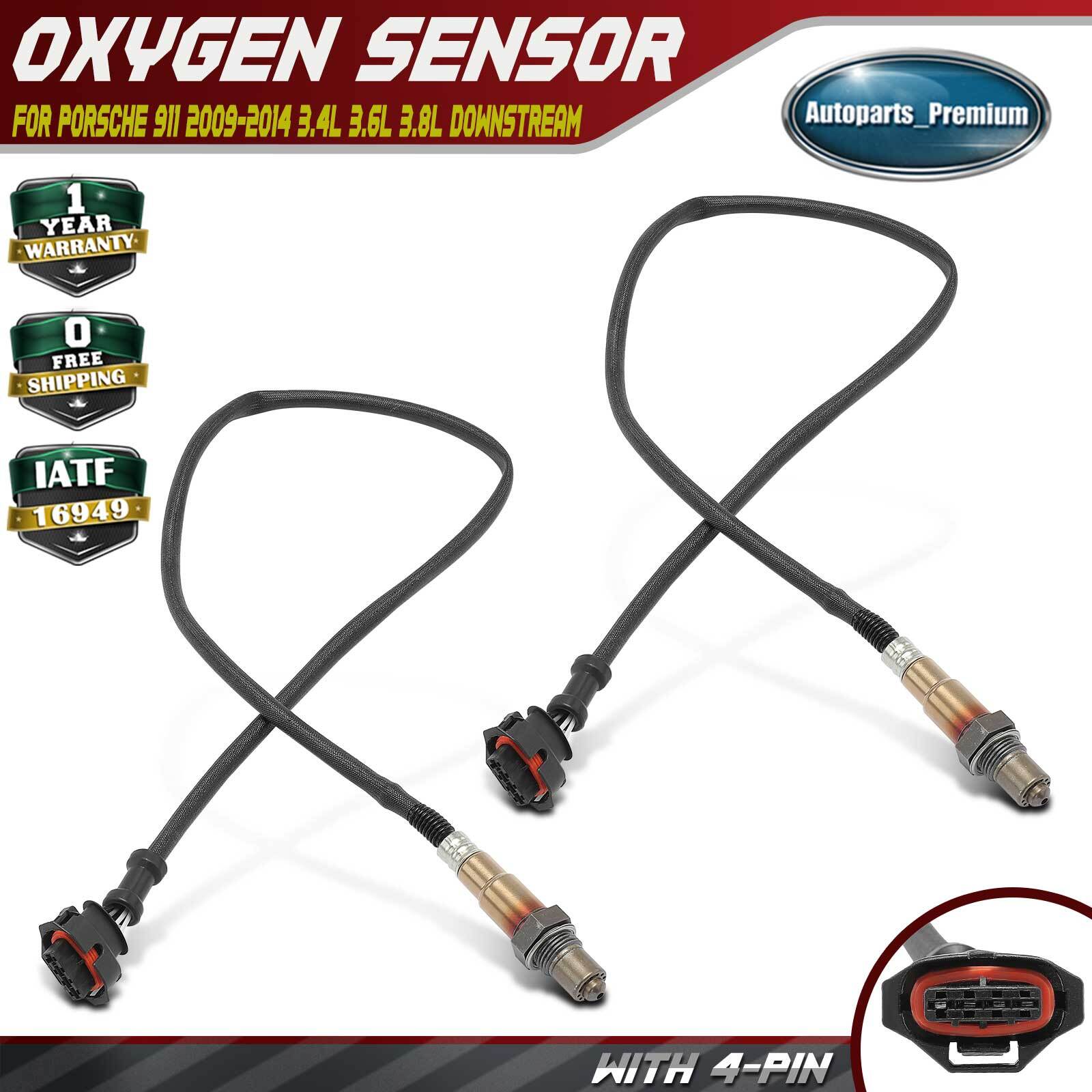 2x Downstream Left & Right O2 Oxygen Sensors for Porsche 911 09-19 918 ...