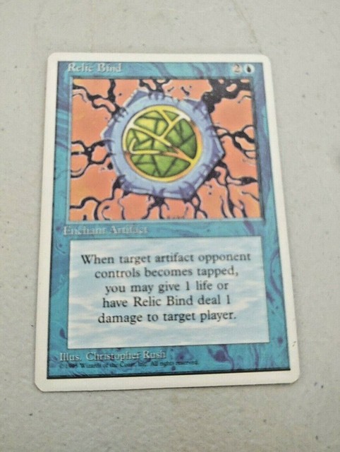 MTG Relic Bind Fourth Edition 97/379 Regular Rare for sale online | eBay