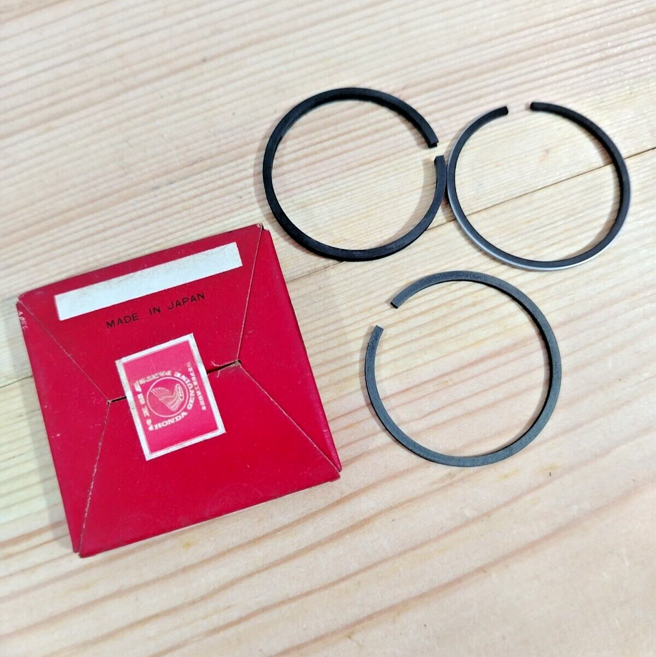 NOS JAPAN GENUINE HONDA 50 C100 CA100 C102 C110 CA110 Piston Rings STD ...
