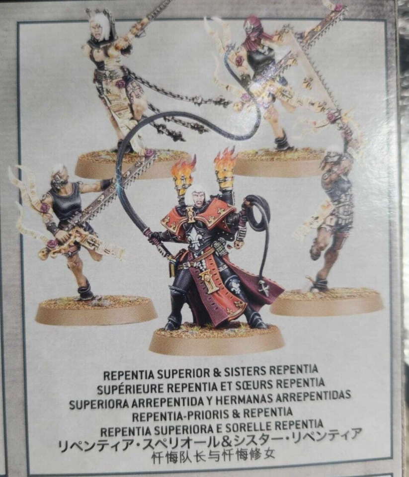5x Repentia - Adepta Sororitas - Warhammer 40K - Combat Patrol - New On ...