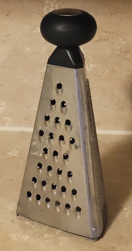 Oneida Triangular Grater Cheese Vegetables Kitchen Tool Stainless Steel ...