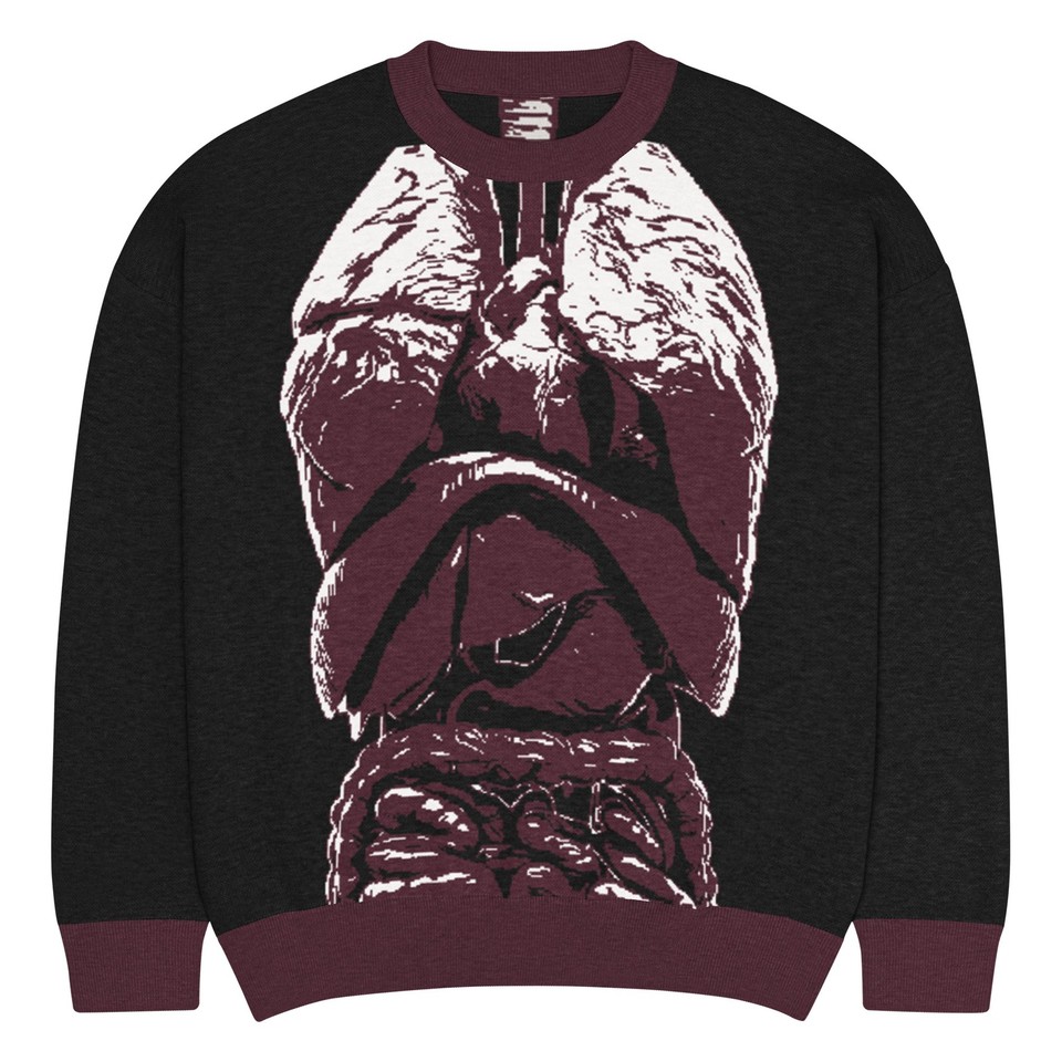 Anatomical Organs Sweater – Internal Organs Front & Lungs Back | eBay