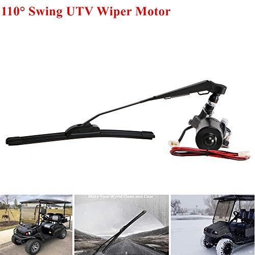 Universal 12V Electric UTV Windshield Wiper Motor Kit Fits Polaris ...