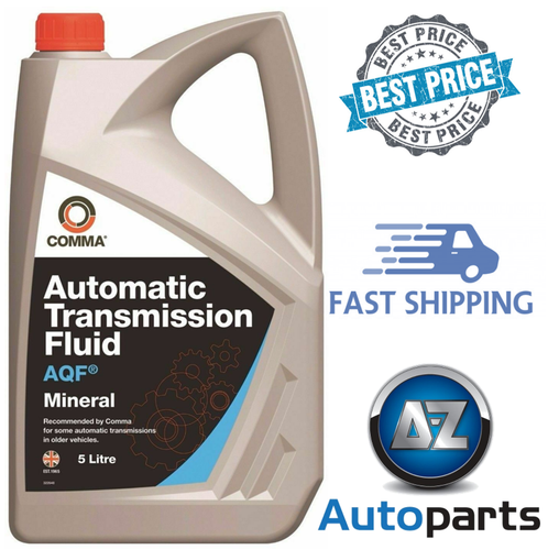 Comma - AQF Automatic Transmission Fluid Mineral Oil 5 Litre 5L - ATF5L ...