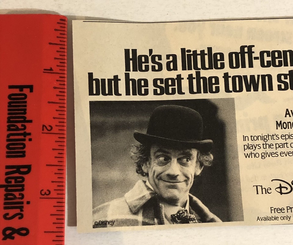 Avonlea Tv Guide Print Ad Christopher Lloyd Disney Channel TPA14 | eBay