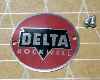 Delta Machinery Tag/ Badge Original New Old Stock & Used (7-5) | eBay