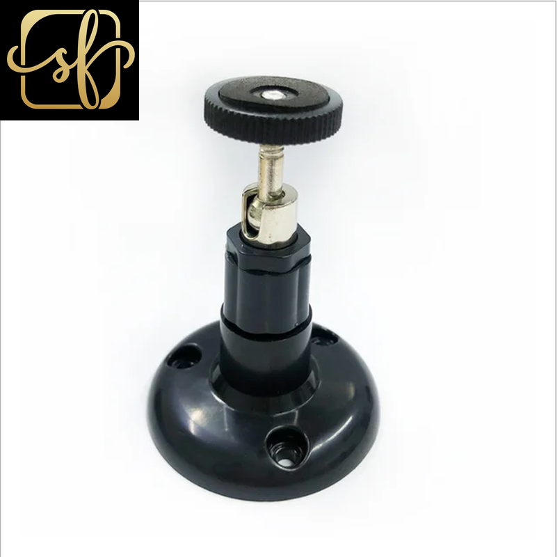 Black Wall Mount Bracket for Ring Indoor Cam & Stick up 360° Adjustable ...