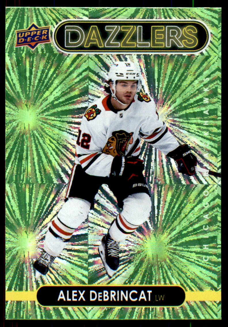 2021-22 Upper Deck Series 1 - Dazzlers Alex DeBrincat #DZ-11 Green for ...