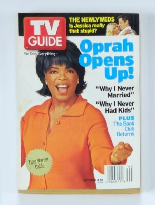 TV Guide Magazine October 4 2003 Oprah Winfrey Rochester Ed. No Label ...