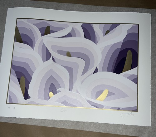 Jet Martinez Calla | Venus 19.25 x 14.25 inch color screen print ...