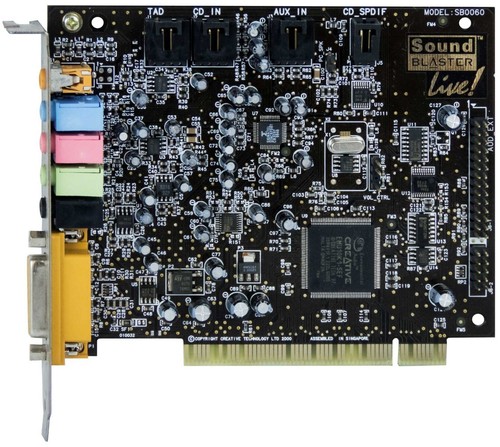 Creative SB0060 Sound Blaster Live! PCI | eBay