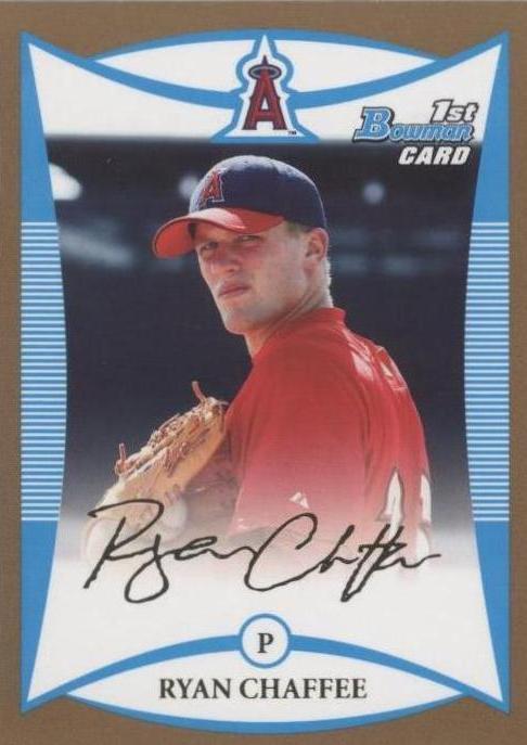 2008 Bowman Draft Picks & Prospects - Prospects Ryan Chaffee #BDPP14 ...