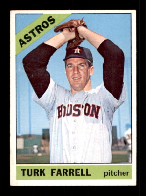 1966 Topps #377 Turk Farrell - Crease Free | eBay