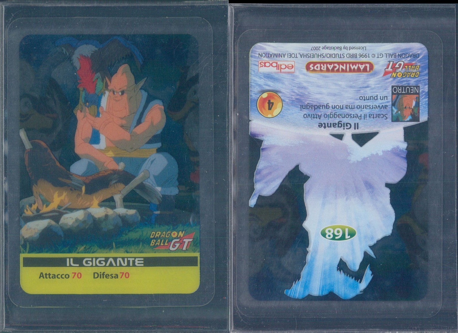 * KARTEN DRAGONBALL GT * DER RIESE * N. 168 * | eBay