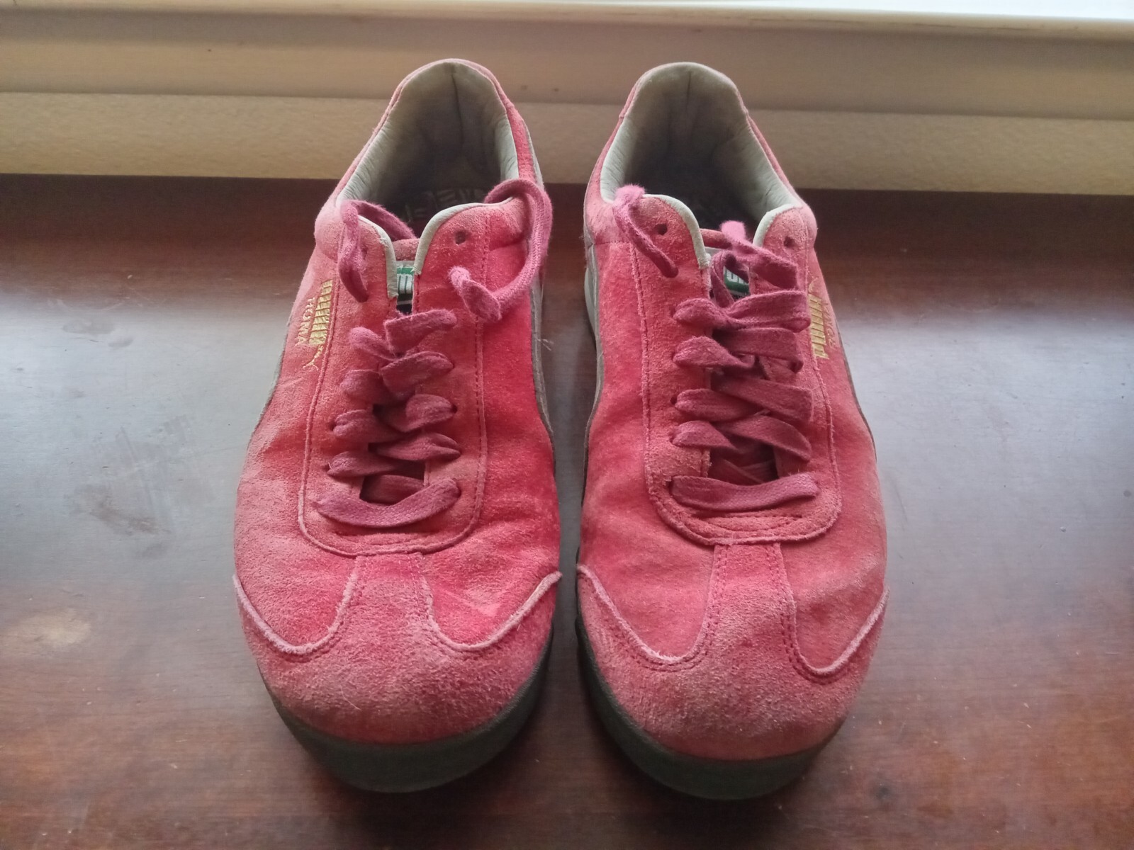 Puma - Roma Gents (36354417) - Red/Gray Suede Sneaker… - Gem
