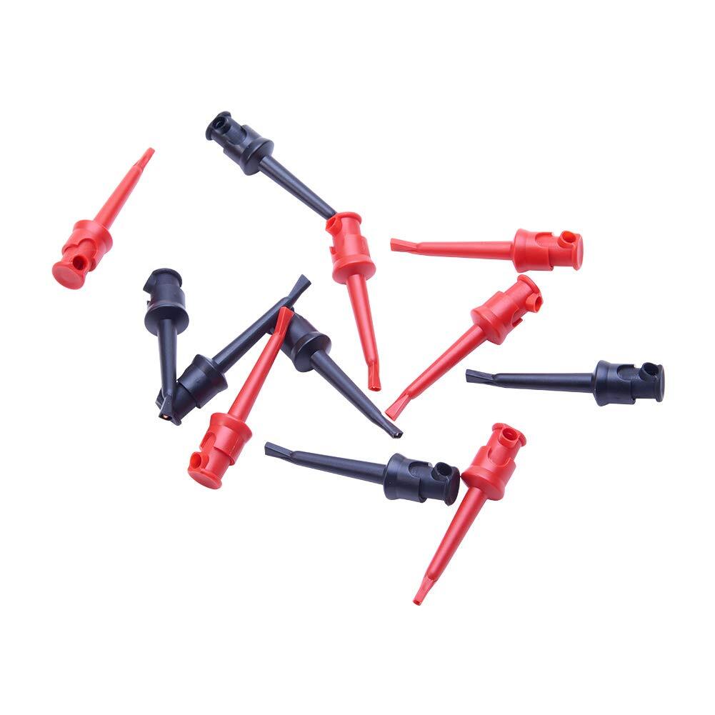 Test Leads Testing Hook Clip Probe Nylon Copper Quick Test Hook For ...