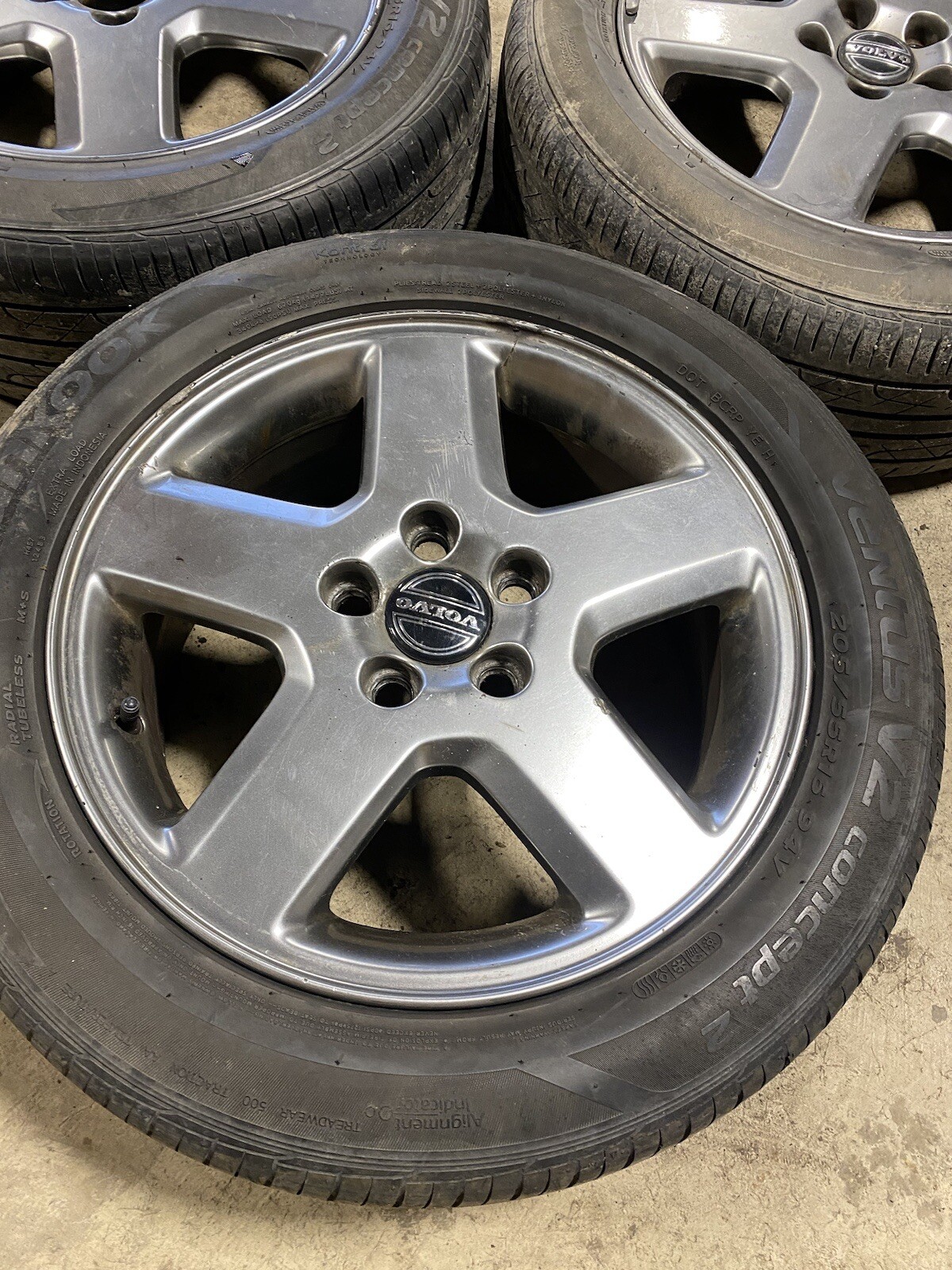 16" Volvo S40 C30 V40 V50 V70 S70 OEM Wheels Rims 30647930 Set of 3 ...