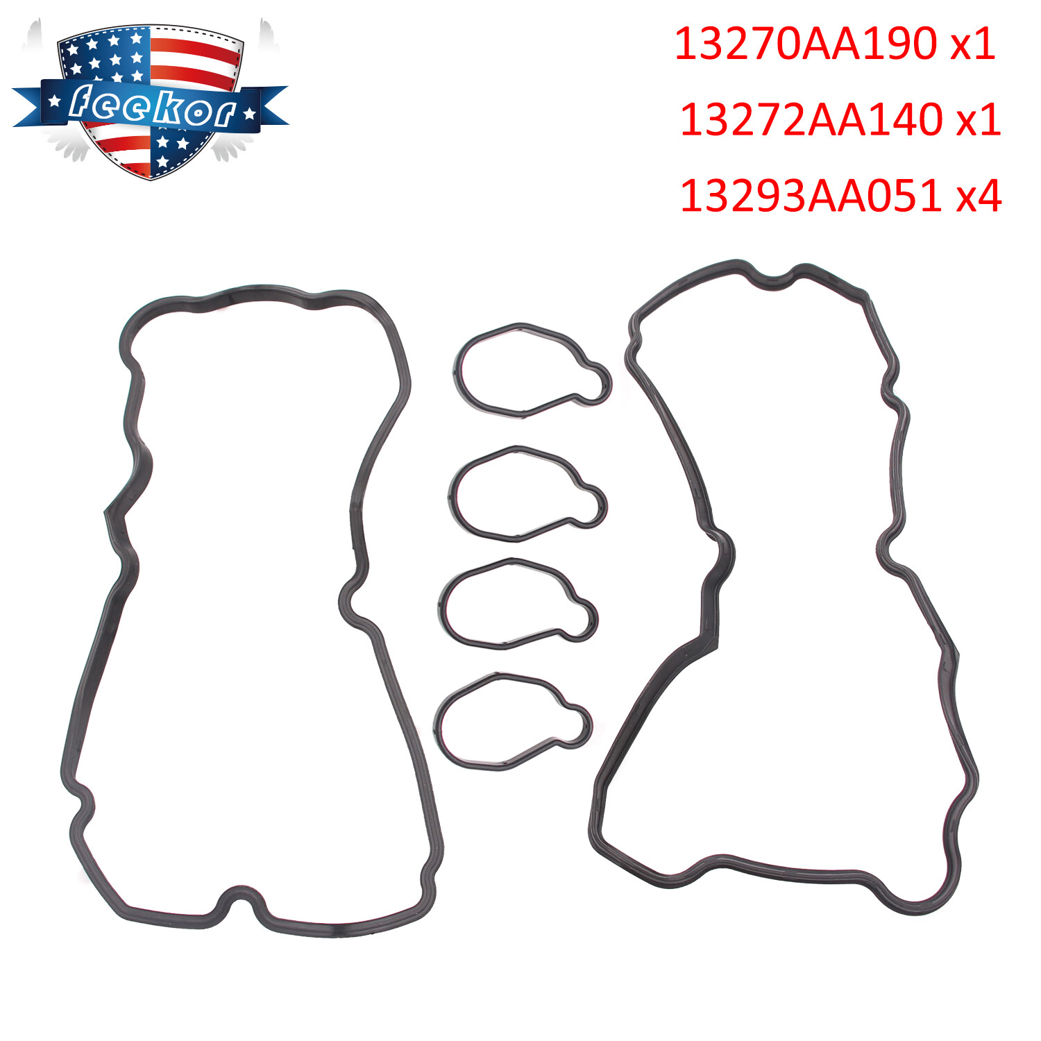 Valve Rocker Cover Gasket Kit Fit for Subaru Impreza WRX STi XT GT ...
