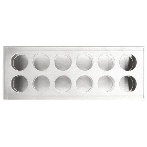 Metal Test Tube Rack 12 Holes 0.75in Strong 3 Tiers Stainless Steel ...