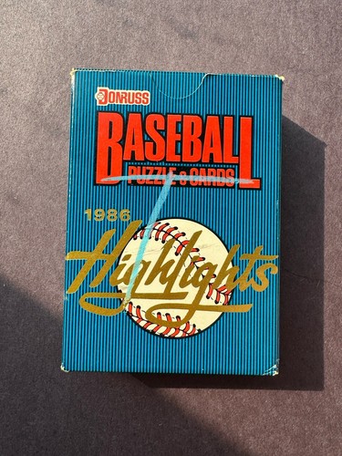 1986 DONRUSS BASEBALL HIGHLIGHTS Set 56 Cards - Not Sealed | eBay