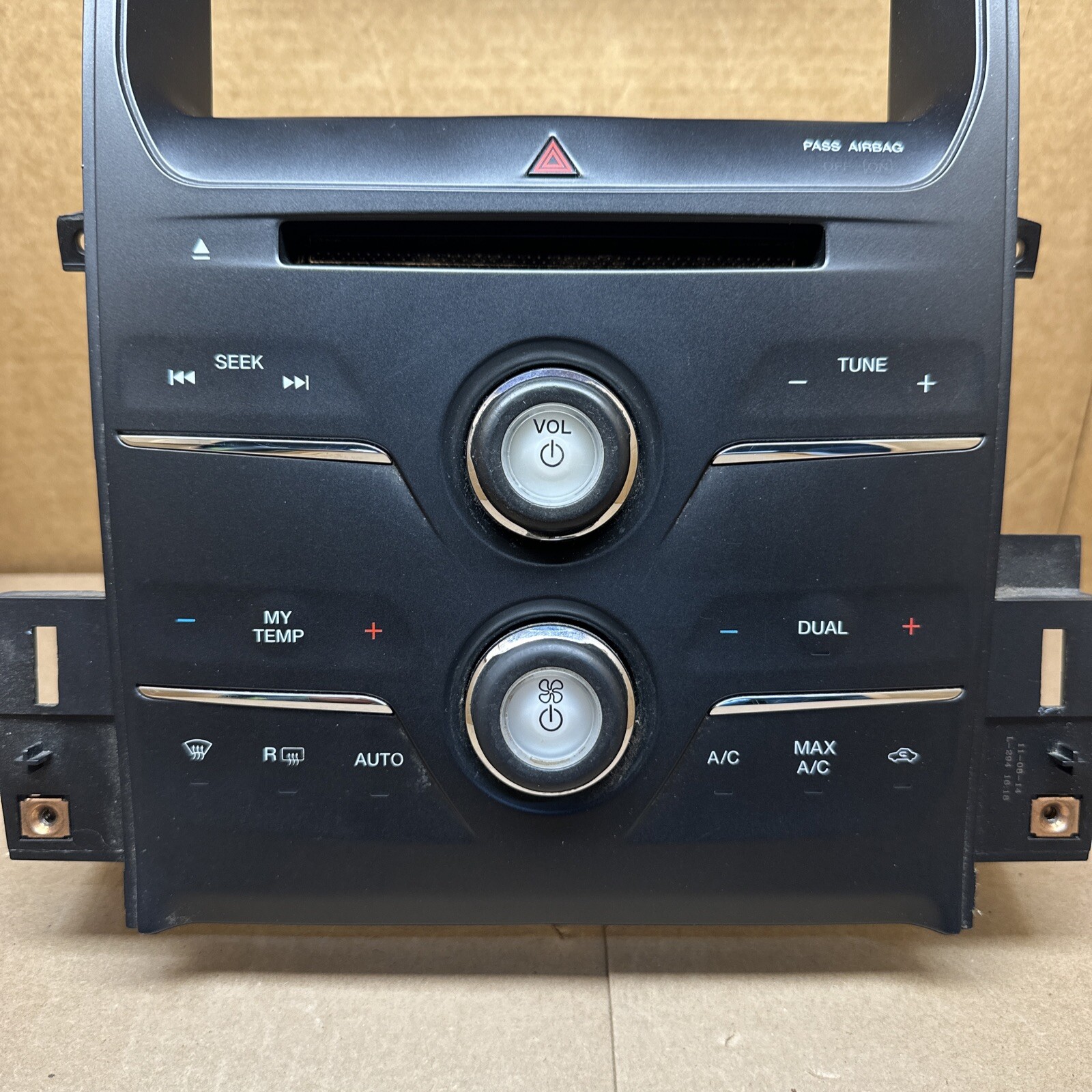 2014-2019 Ford Taurus Temperature Climate Control AC Dash Unit FG1T ...