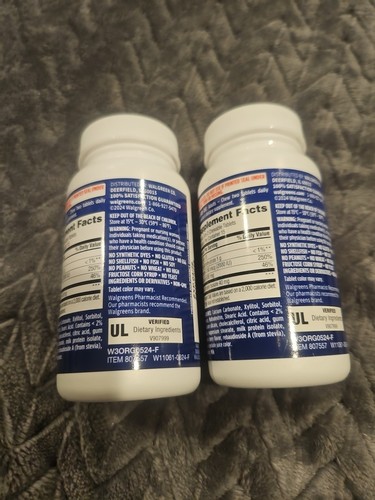 (2) Bone Booster Cherry Chewable Tablet by Walgreens 04/26 SEALED NEW ...