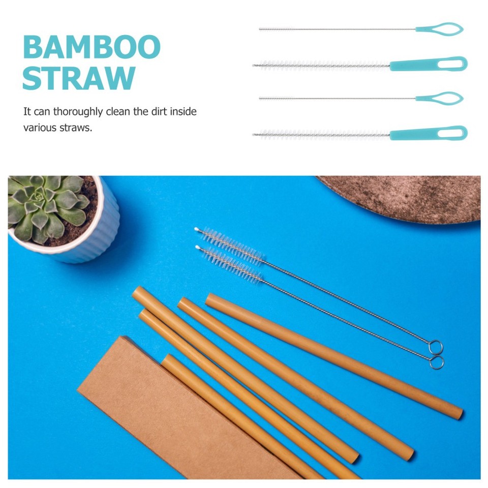 10 Pcs Tube Cleaning Brush Pipes Bottle Drinking Straw Cleaner for ...