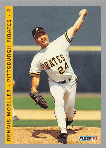 Dennis Moeller 1993 Fleer Final Edition F-115 Pittsburgh Pirates ...
