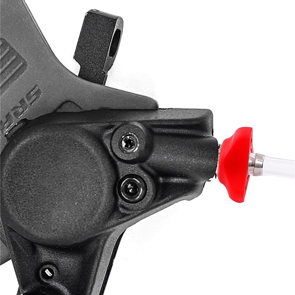 Brand New Bike Oil Hose Kit Bleeding Tube Rubber + Alloy Bleed ...