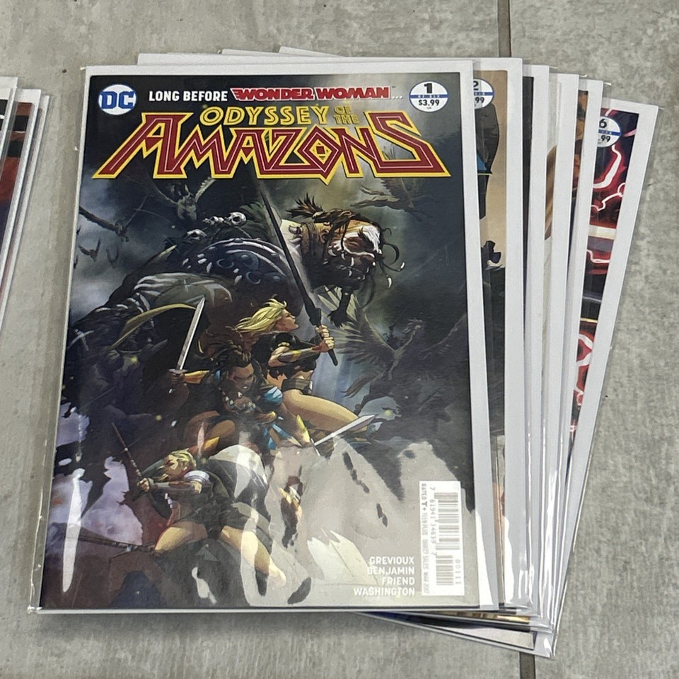 Lot Of 9 Complete DC Comic Mini Series Sets: Wonder Twins, Black Hammer ...