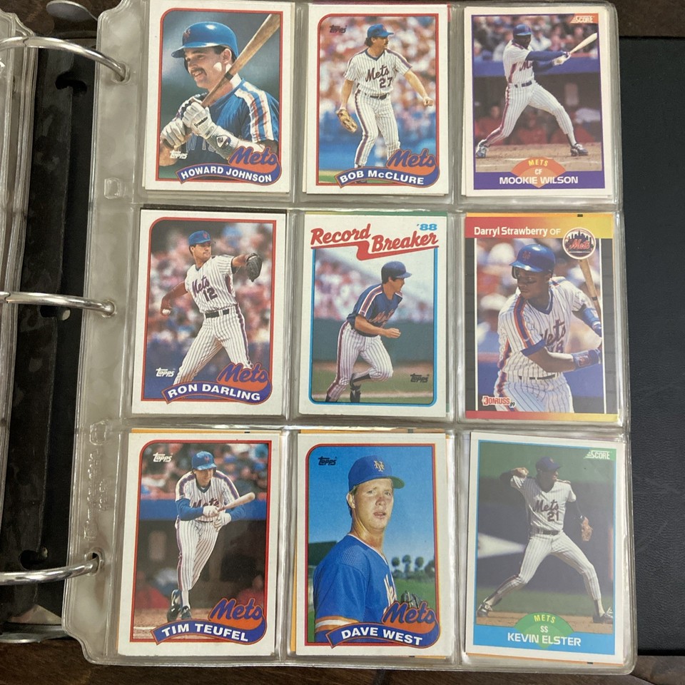 80s and 90s Baseball Card Lot - 2500+ Cards. Topps, Score, Upper Deck ...
