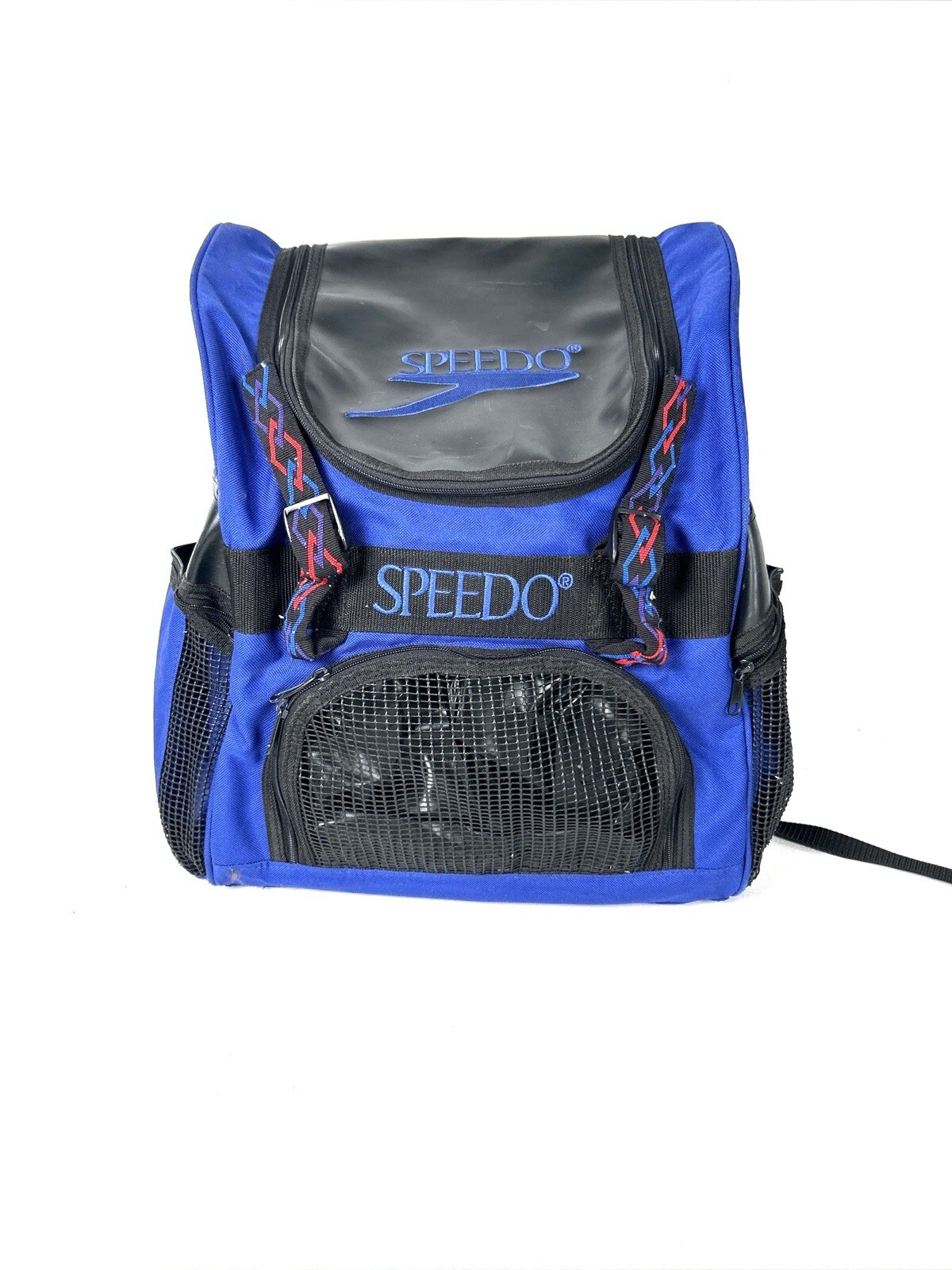 Vintage Speedo Large Blue Backpack Dive Bag Swim Bag … - Gem