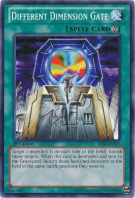 Different Dimension Gate - BP01-EN077 - Common - Unlimited Edition x1 ...