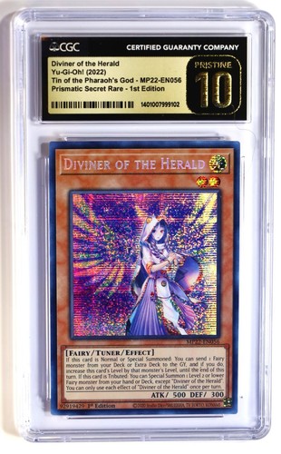 Yu-Gi-Oh TCG Diviner of the Herald - MP22-EN056 1st Ed Prismatic Secret ...