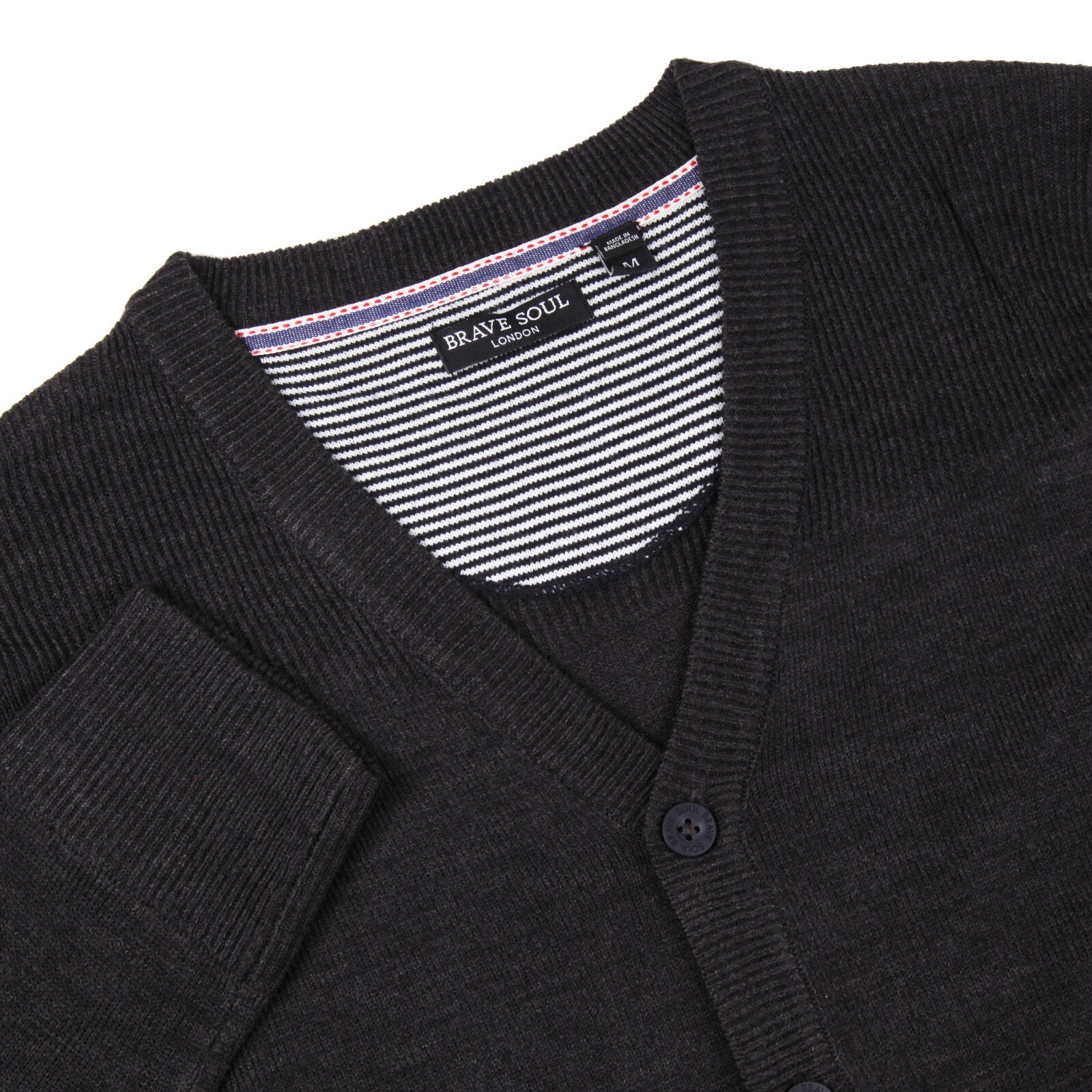 New Mens Cardigan Knit Long Sleeve Button Up Jumper Sweater Warm Top ...