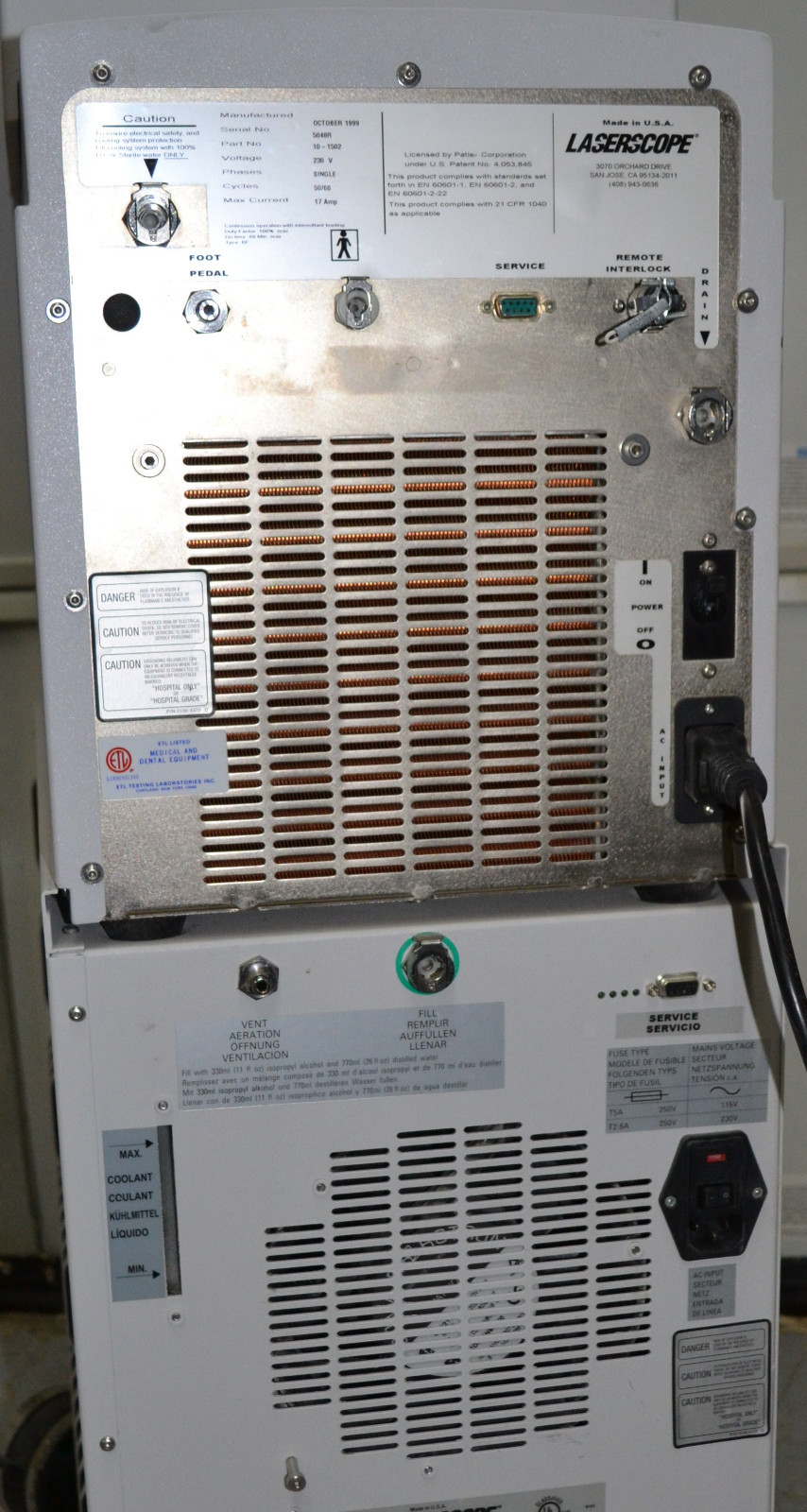Lyra Laserscope Laser System 1999 and 2003 | eBay
