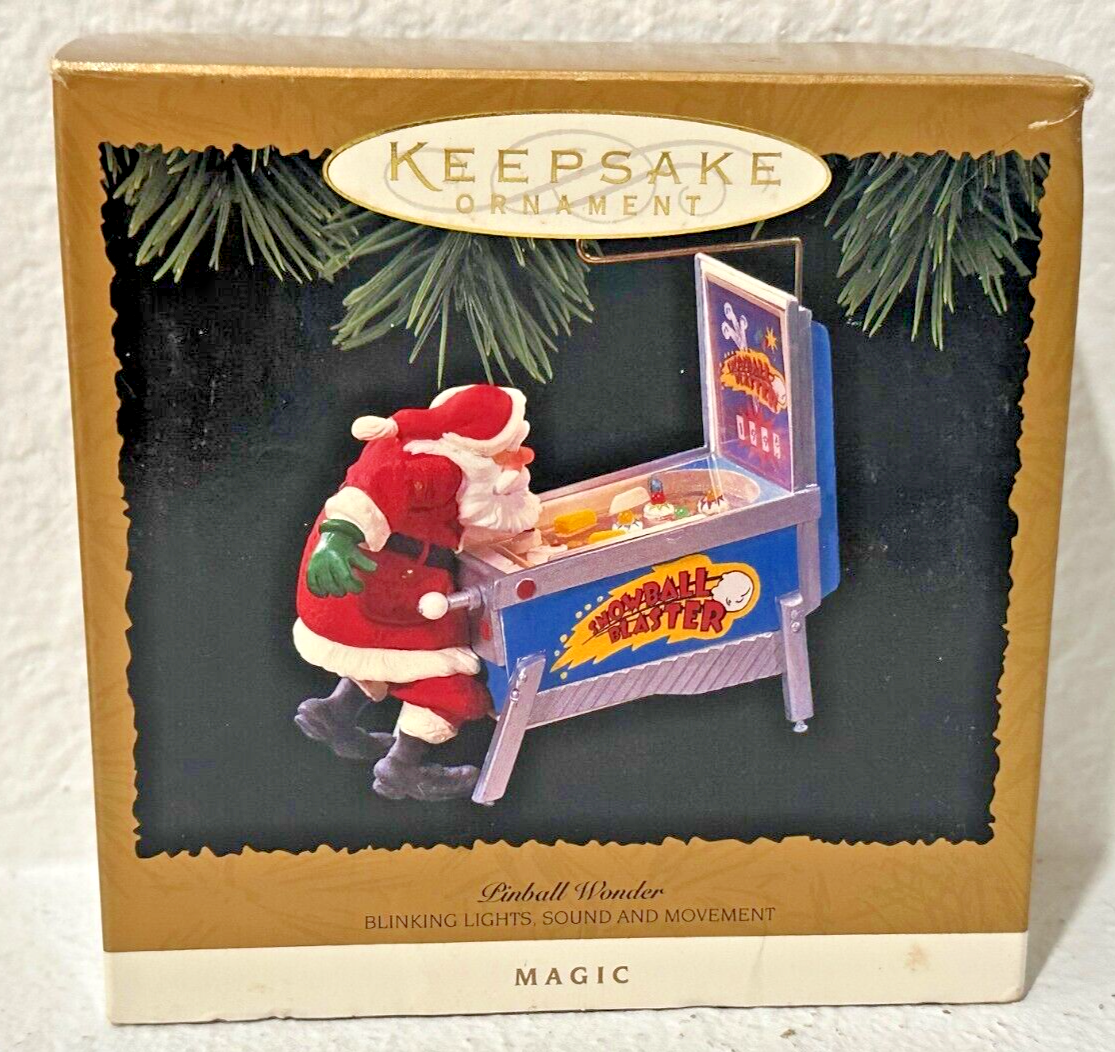 Hallmark Keepsake Ornament Magic "Pinball Wonder" | eBay