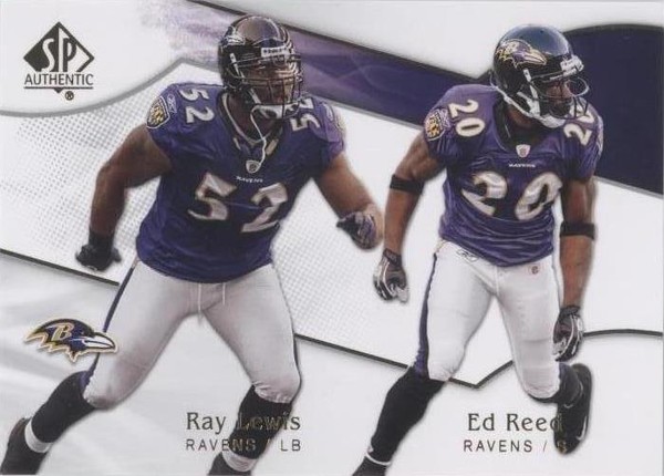 2009 SP Authentic - #154 Ray Lewis, Ed Reed for sale online | eBay