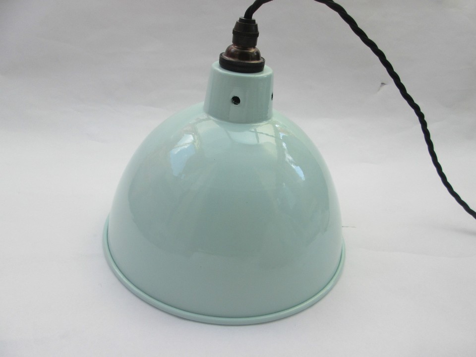 8" Dome industrial factory Vintage Retro Old Style pendant light lamp ...