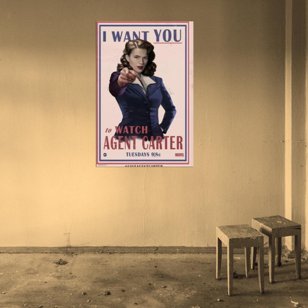 62400 Hayley Atwell Agent Carter Series Wall Decor Print Poster | eBay