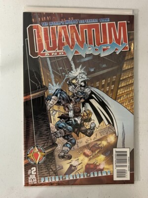 Quantum and Woody #2 Acclaim Comics Valiant Heroes 1997 | Combinned ...